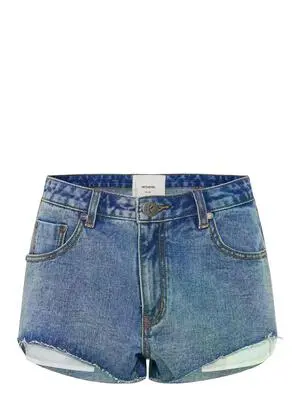 ONETEASPOON Outlaws Denim Shorts - Blue