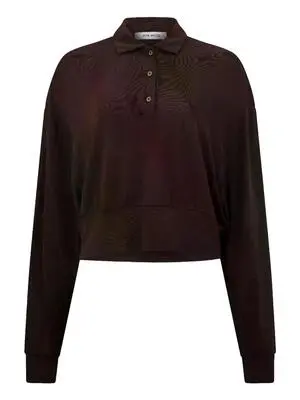 AYA MUSE Buttoned Polo Top