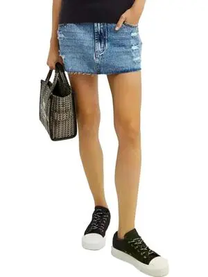 ONETEASPOON Mini Denim Skirt