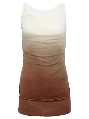 AYA MUSE Ombré Mini Dress - Brown