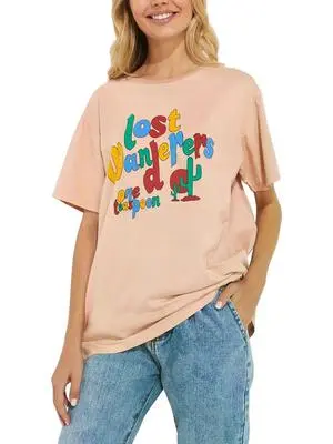 ONETEASPOON Printed T-shirt - Pink