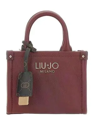 Liu Jo Mini Ridhi Logo-tag Tote Bag - Red