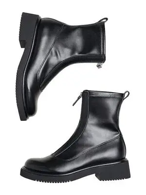 Dolce Vita Shante Zip-front Boots - Black