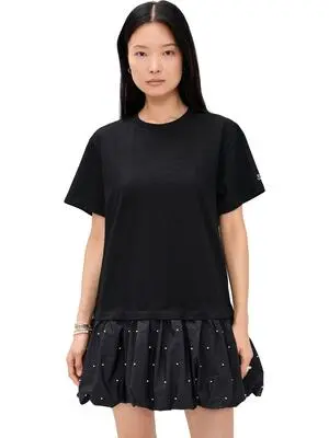 Sea Alberta Pearl T-shirt Dress - Black