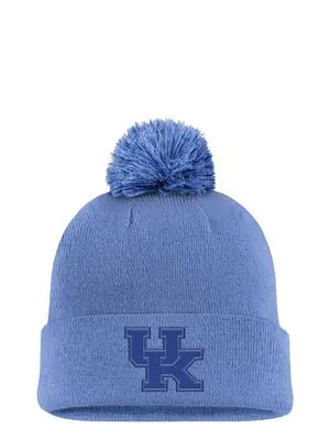 Nike Kentucky Primetime Campus Toned College Cuffed Pom Beanie Blue