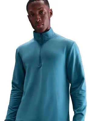 Nike Tour 1/2-zip Golf Top - Blue
