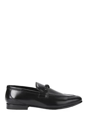 Kurt Geiger Alton Brush-off Leather Loafers - Black