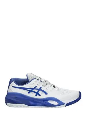 Asics Gel-resolution X Clayin Sneakers - White/dark Cobalt Blue