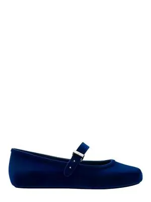 Melissa Velvet Ballerinas - Blue