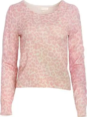 LoveShackFancy Animal-patterned Sweater - Pink