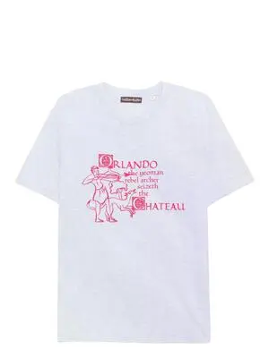 CHATEAU ORLANDO Graphic-print T-shirt - Grey