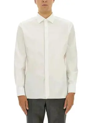 Zegna Collared Shirt - White