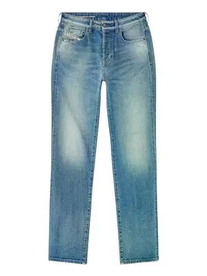 DIESEL 1989 D-mine Buttoned Jeans - Blue