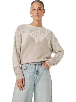 SPLENDID Gretchen Pointelle Knit Sweater