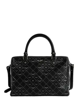 Zadig&Voltaire Sunny Medium Monogram Bag - Black