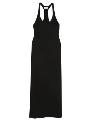 Matteau Fluid Racer-back Maxi Dress - Black