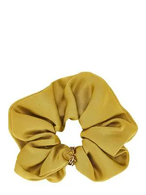 Saint Laurent Logo Scrunchie - Sun