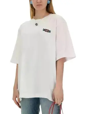 Fiorucci Appliqué T-shirt - White