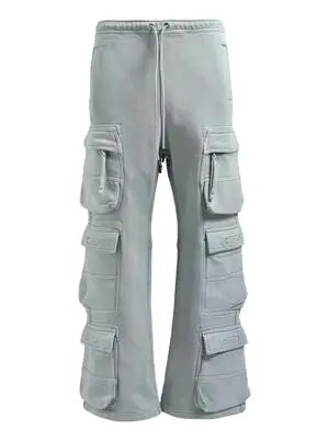 BREATH Fade Cargo Track Pants - Grey