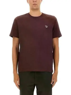 Paul Smith Zebra Logo T-shirt Red