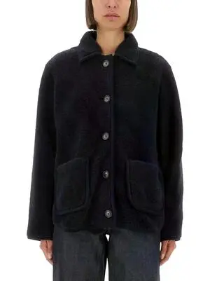 A.p.c. Buttoned Pocket Jacket - Blue