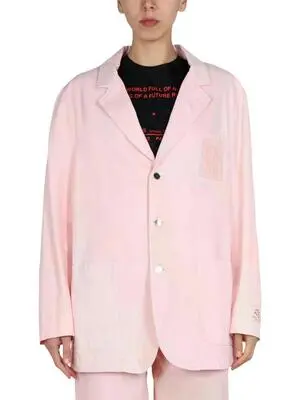 Raf Simons Button-fastening Blazer - Pink