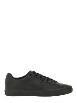 BOSS Panelled Lace-up Sneakers - Black