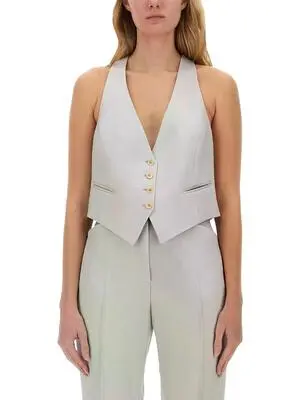 TOM FORD Buttoned Sleeveless Waistcoat - Grey