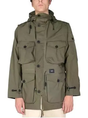 ARKAIR ArkAir Buttoned Hooded Shirt
