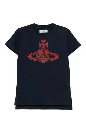 VIVIENNE WESTWOOD Orb Graphic T-shirt - Blue