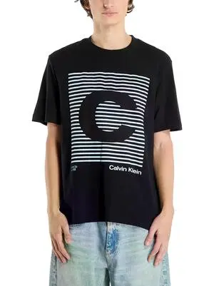 Calvin Klein Graphic-print T-shirt - Black