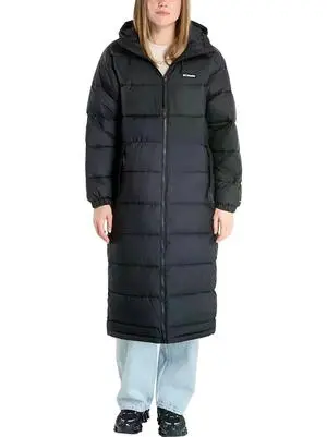 Columbia Pike Lake™ Hooded Long Coat - Black