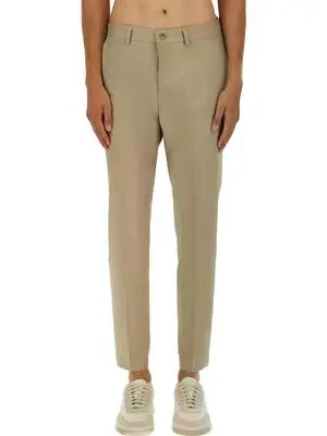 BOSS Press-crease Trousers - Neutrals