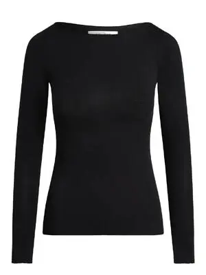 AYA MUSE Long-Sleeve Boat-Neck Top