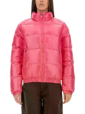 Pyrenex Vintage Mythic Zip Quilted Jacket Pink