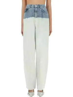 Moschino Two-tone Denim - White