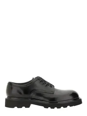 Premiata Lace-up Derby Shoes - Black