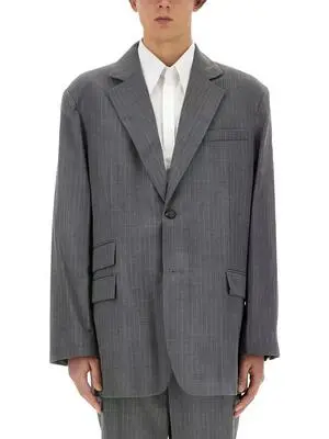 Helmut Lang Welt Pocket Blazer - Grey