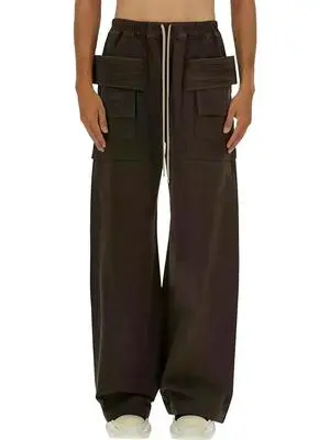 Rick Owens Pockets Cargo Pants - Brown