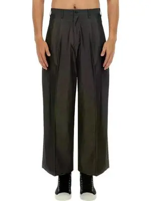 AIE Pleated Cotton Trousers