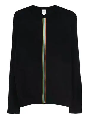 Paul Smith Striped Sweater - Black