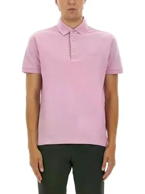 Etro Buttoned Polo Shirt - Pink