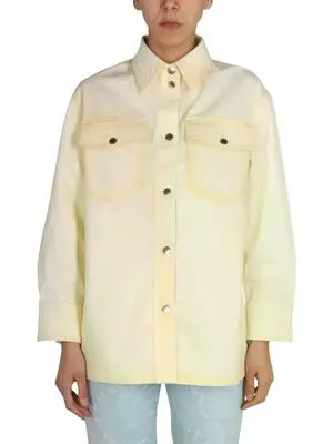 Stella McCartney Pocket Denim Jacket - Yellow