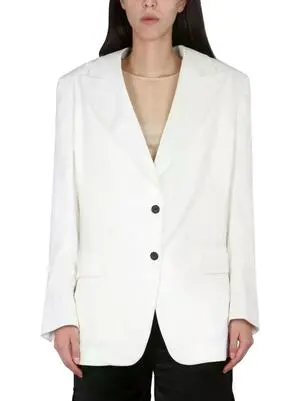 TOM FORD Buttoned Blazer - White