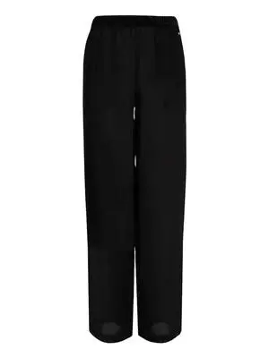 Armani Exchange Track Pants With Velvet Waistband - Black