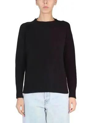 STEFANO MORTARI Crew-neck Sweater - Black
