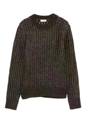 Peserico Open-knit Sweater - Brown
