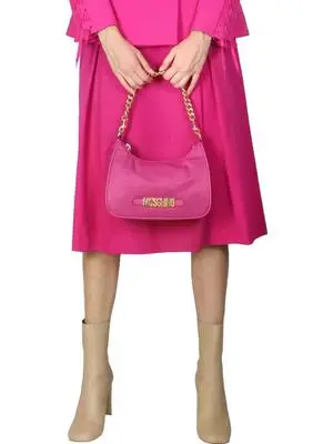 Moschino Wool Midi Skirt - Pink