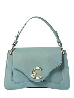 COCCINELLE C-me Small Flap Logo Tote Bag - Blue