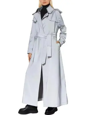 NORMA KAMALI Double-Breasted Trench Coat